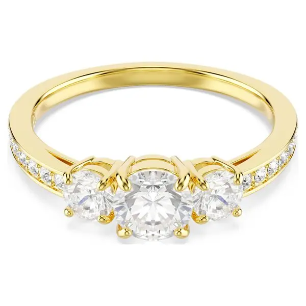 SWAROVSKI Stilla Attract Ring With Crystals - White