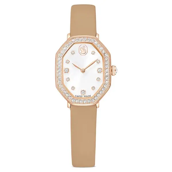SWAROVSKI Dextera Octagon Watch - Brown