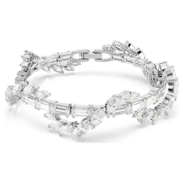 SWAROVSKI Mesmera Bracelet With Emerald-cut Zirconia - White