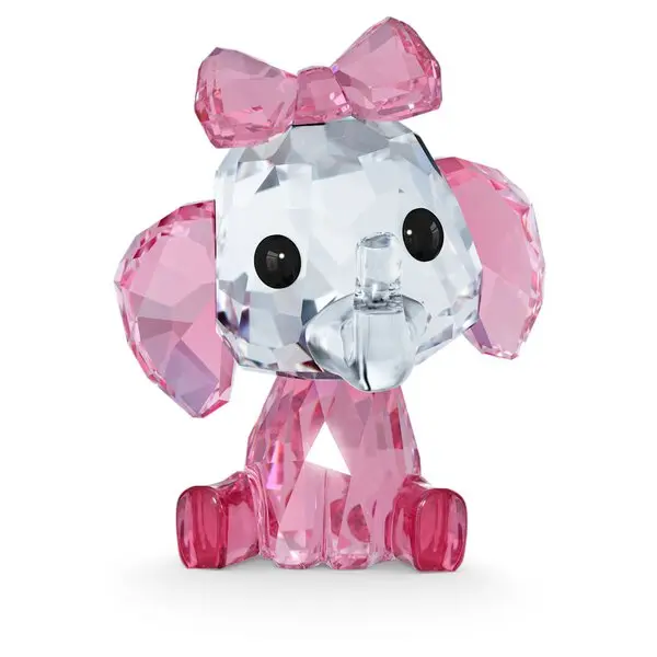 SWAROVSKI Baby Animals Cheery The Elephant - Pink
