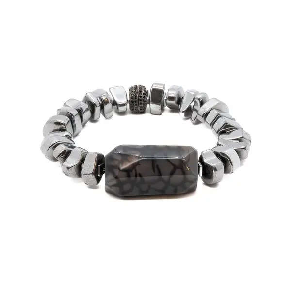 EBRU JEWELRY Stylish Mila Bracelet - Silver