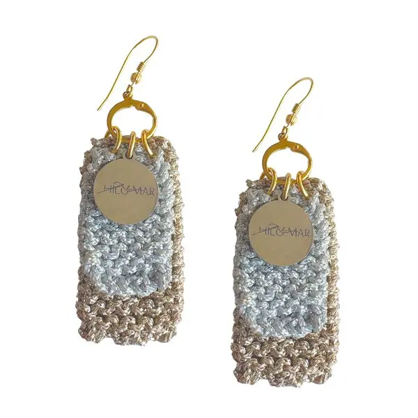 HILO DE MAR Gold / Silver Handmade Earrings - Gold/silver