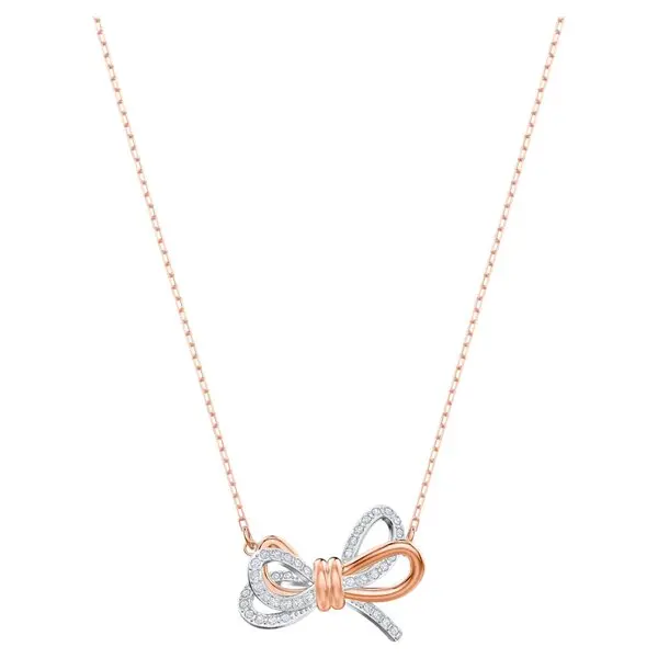SWAROVSKI Lifelong Bow Pendant - White
