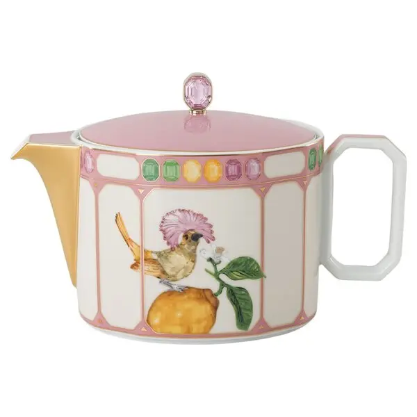 SWAROVSKI Idyllia Teapot - Pink