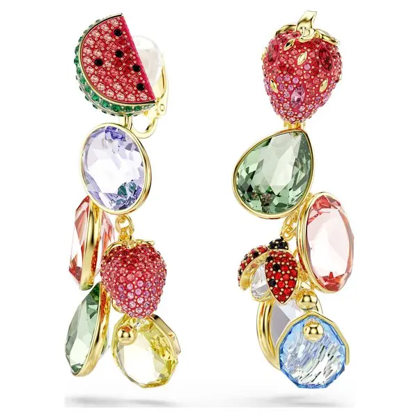 SWAROVSKI Idyllia Clip Earrings - Multicoloured