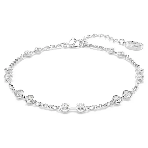 SWAROVSKI Remix Collection Crystal Pearl And Pavé Sphere Strand Bracelet - White