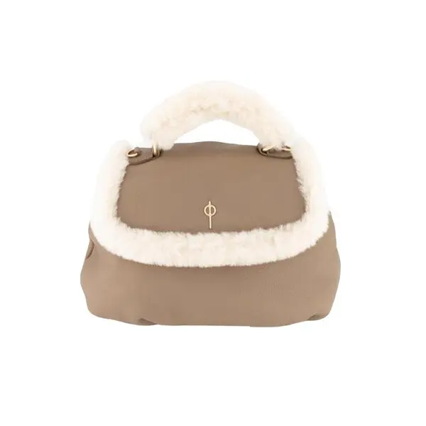 OTRERA Fluffy Rita Crossbody Rock - Grey