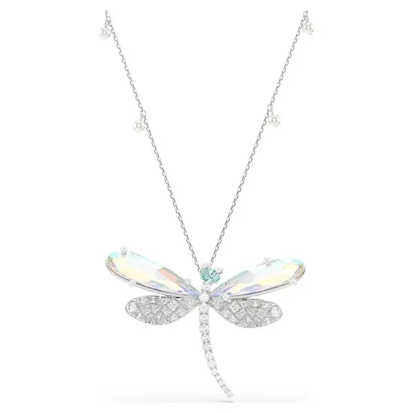 SWAROVSKI Ariana Grande X Pendant And Brooch - White