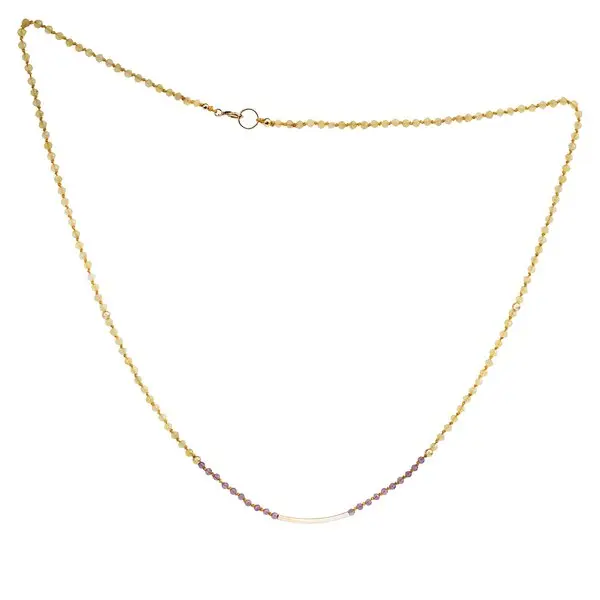 AMONTA Opal & Amethyst Necklace