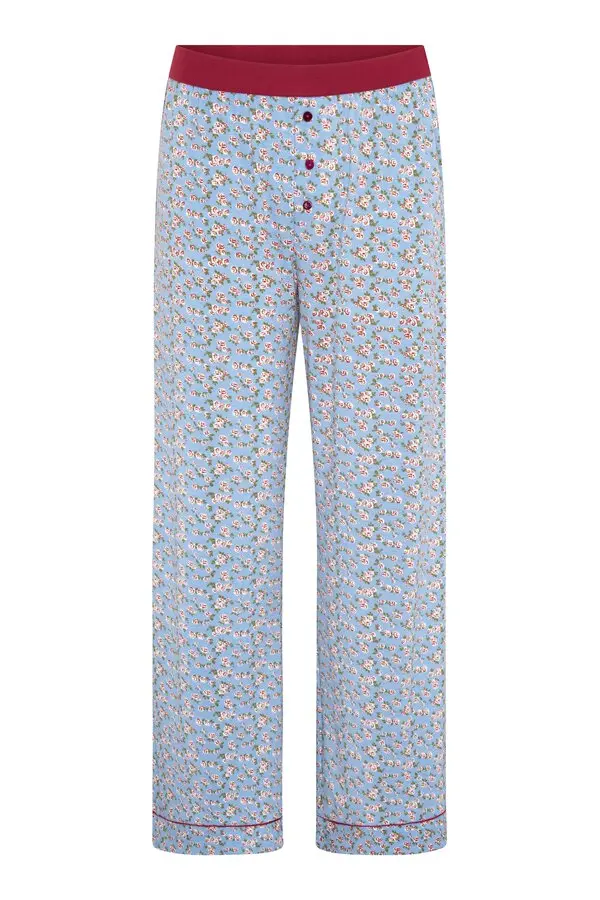 WILD LOVERS LONDON Edwina Pyjama Trousers - Blue