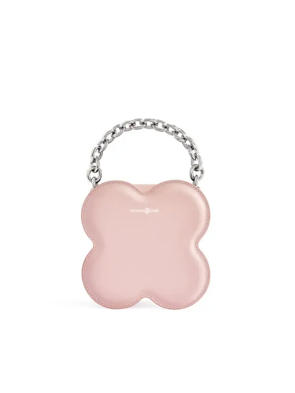 ORANGE CUBE Large Lucky Clover Handbag - Pink