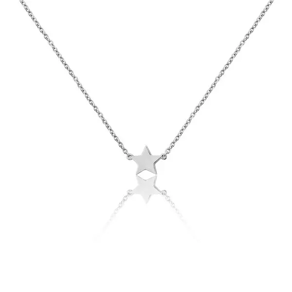 AUREE JEWELLERY Soho Sterling Star Necklace - Silver