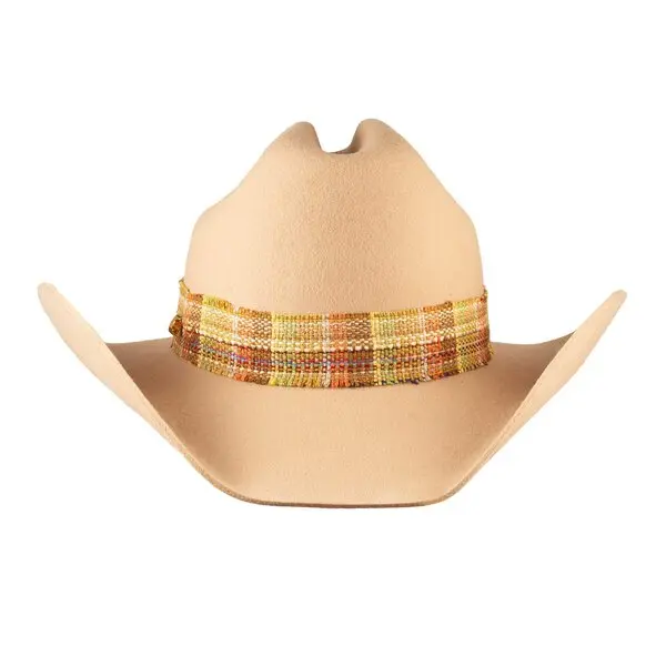 SHADED THE LABEL Neutrals Looe Cream Cowboy Hat - White
