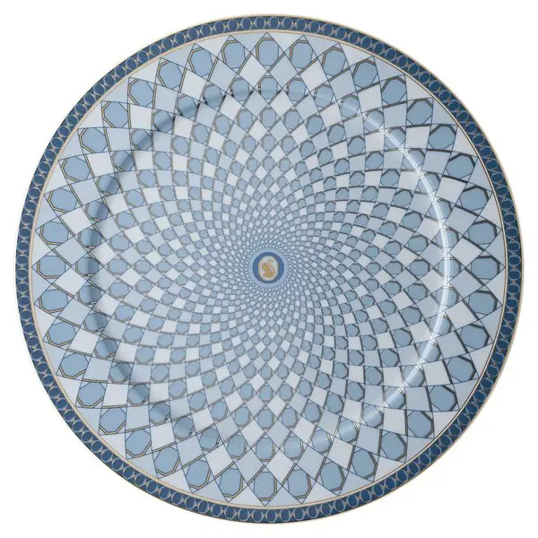 SWAROVSKI Signum Service Plate - Blue