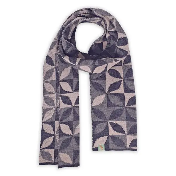 OTTO & SPIKE Neutrals Scarves Crisp Charcoal - Grey