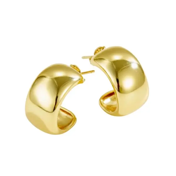 CC JOY STUDIO The Arc Vermeil Hoops - Gold