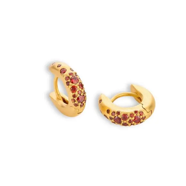 AELEA STUDIO Helios Earrings - Red