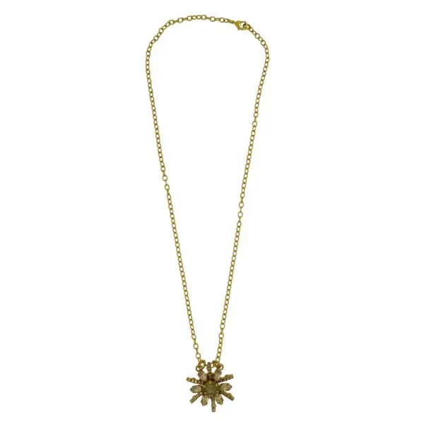 VICKISARGE Champagne Burst Pendant Necklace - Gold