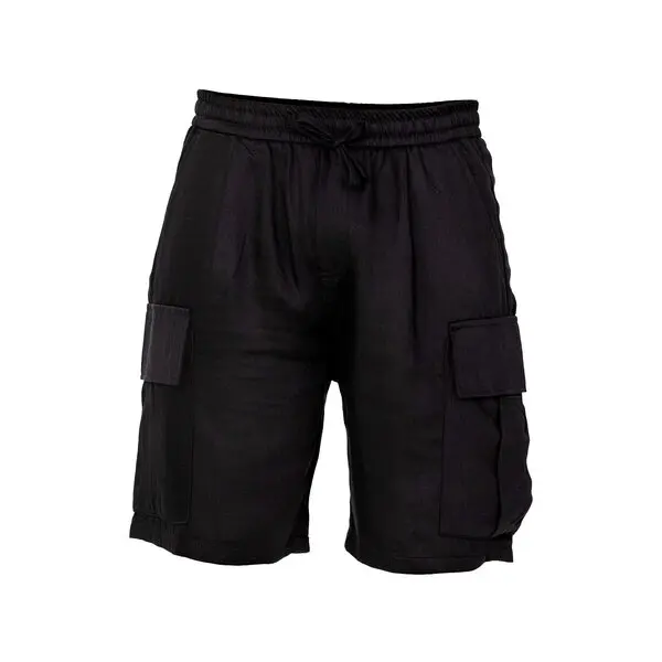 SMART AND JOY Cargo Style Shorts - Black