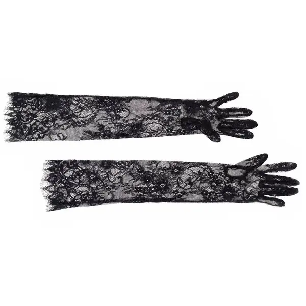 AZIMA MUSAYEVA Faith Gloves - Black