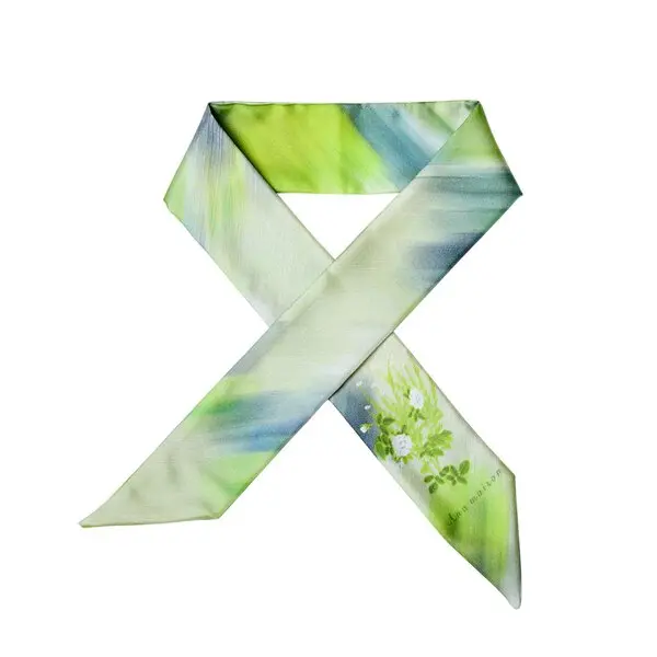 ANAMAISON Drifting Sunlight Twilly Scarf
