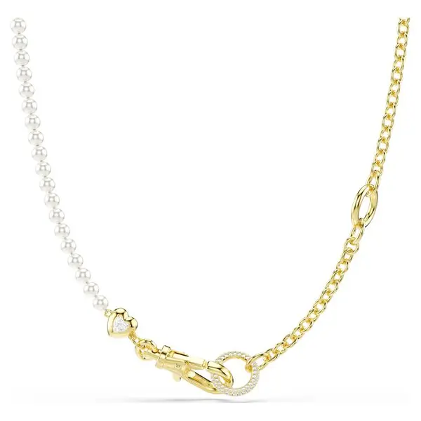 SWAROVSKI Idillia Flower Pendant Necklace - White