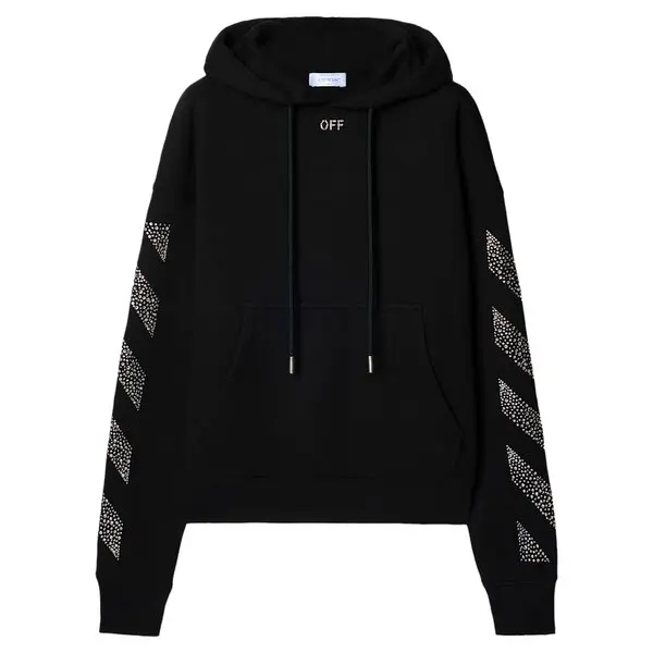 SWAROVSKI Off-white™ Arrow Hoodie - Black
