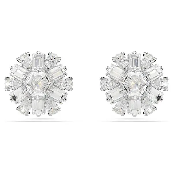 SWAROVSKI Idyllia Stud Earrings - White