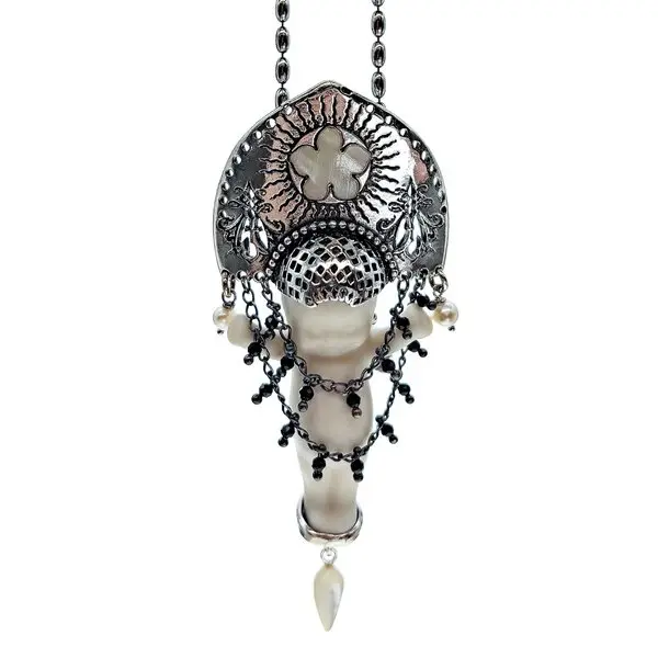 GEM KINGDOM White / Silver Happy Baby Koko White And Silver - White/silver