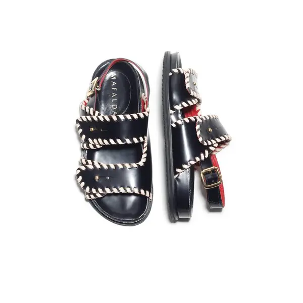 MAFALDA Lena Sandals - Black