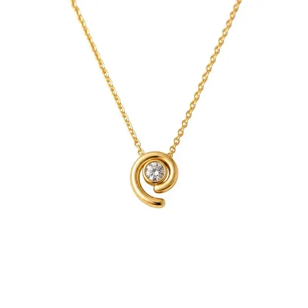 LILY FLO JEWELLERY Where I Was Headed All Along Diamond Necklace - Gold