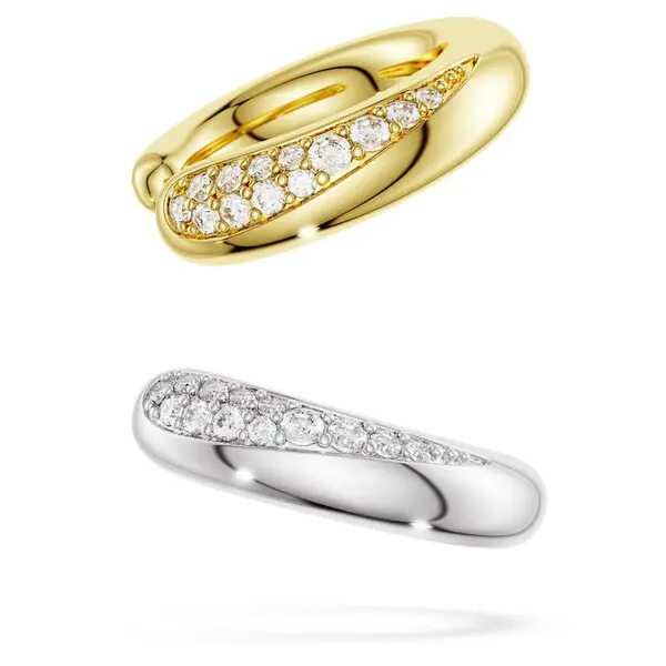 SWAROVSKI Classica Ear Cuffs - White