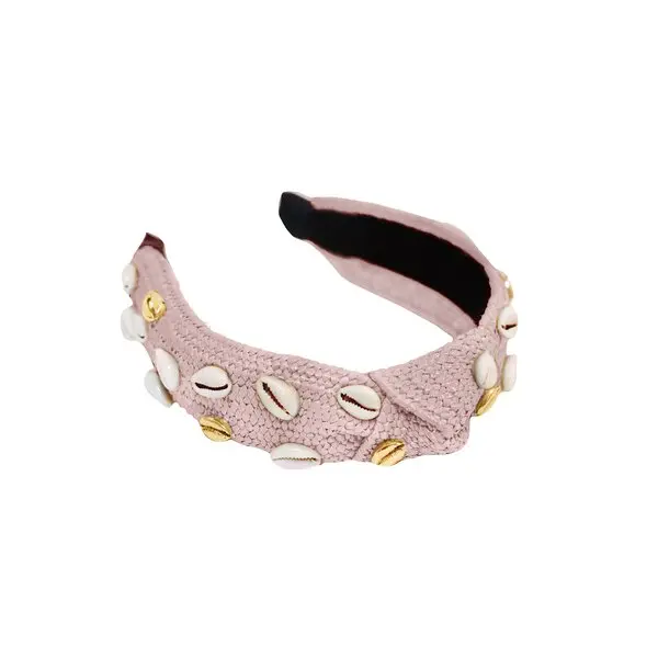 ADRIANA PAPPAS DESIGNS Shell Confetti Headband Light - Pink