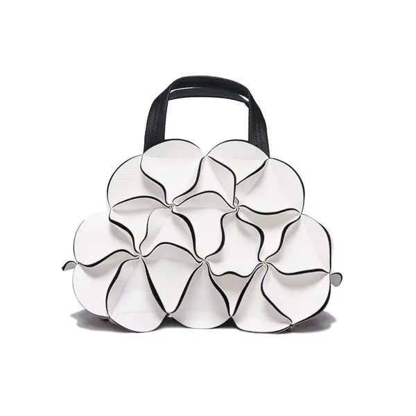 ELEMOOD_JAPAN Blossom Shoulder Bag Boston - White