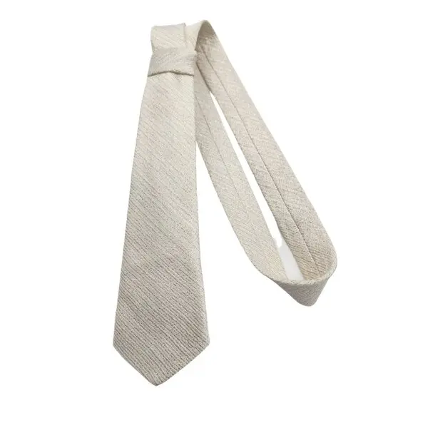 NANDANIE The Lurex Plunge - White
