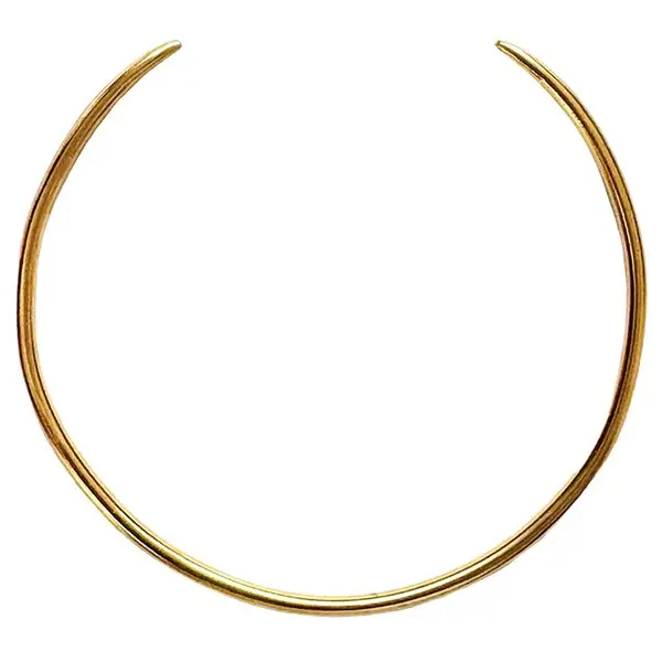 AKI ROC JEWELRY The Hug Cuff Chocker - Gold