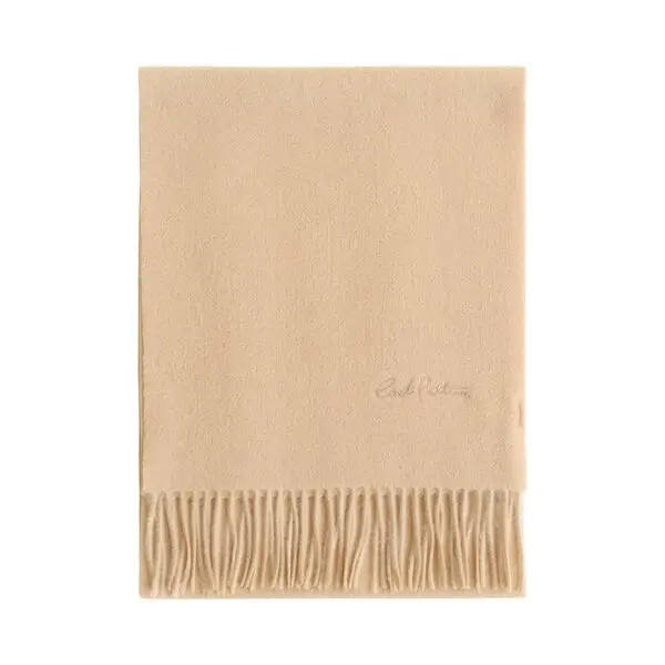 LOST PATTERN Lost In Warmth Classic Cashmere Scarf Camel - Brown