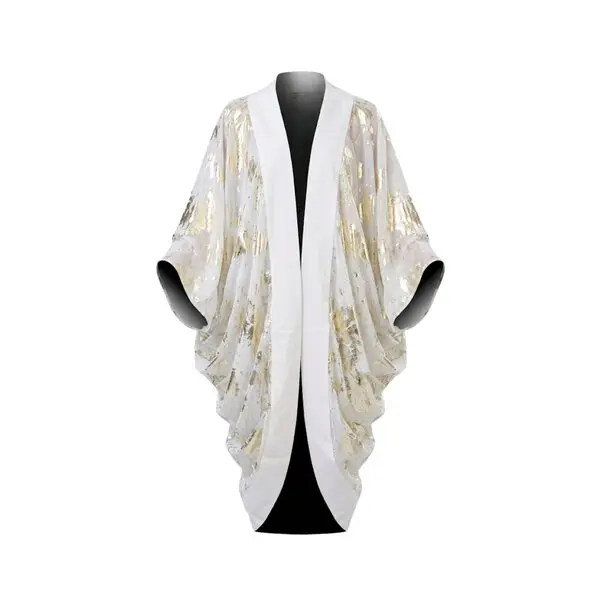 GLAM ON YOU Tala Robe Short - White