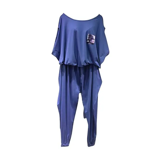 XCLAMATIONS UK Labu Jersey Co-ord Set - Blue