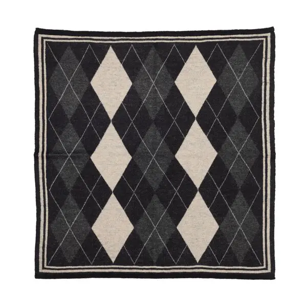 MOHAIR&ANGORA Mohair Foulard Troia - Black
