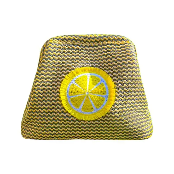 LILLY LOVES Fruity Lemon Beach Clutch - Yellow