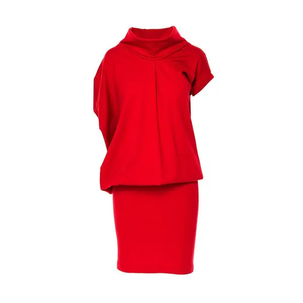 SILVIA SERBAN Adjustable Length Dress & Gloves