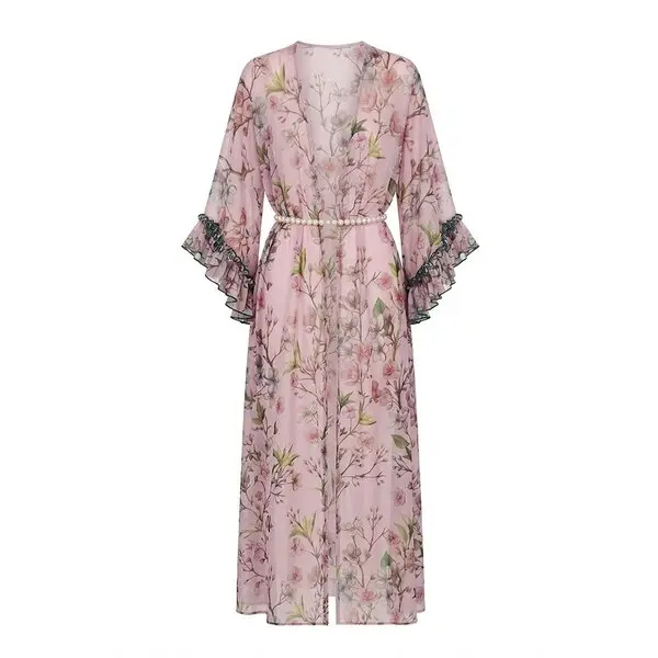 NUR KARAATA Mango Mojito Beach Dress
