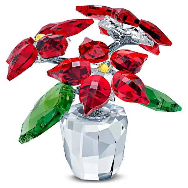 SWAROVSKI Joyful Poinsettia - Red
