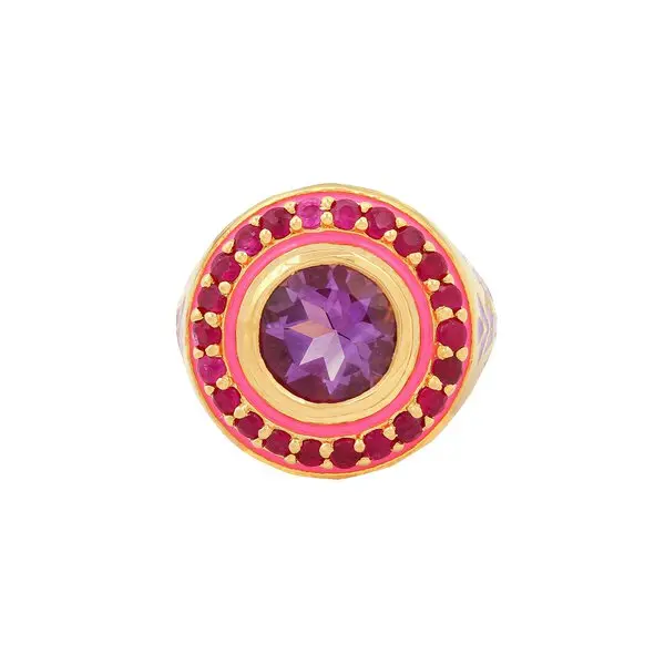 APRÈS YOUTH Firework Statet Ring Ruby