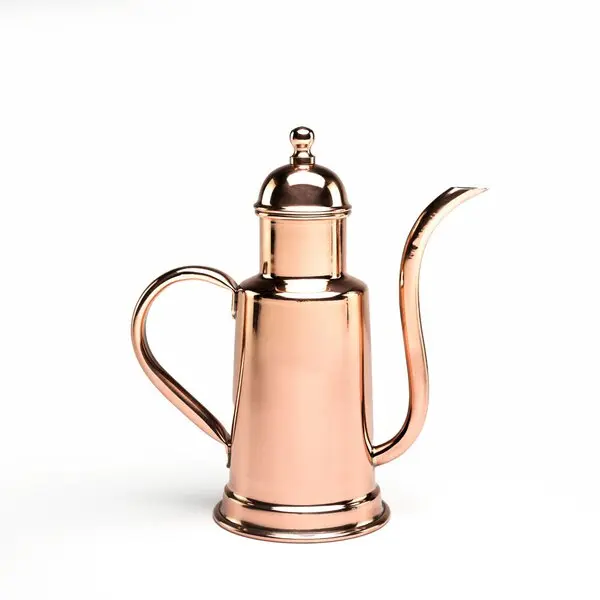 ANATOLIACRAFT Solid Copper Oil & Vinegar Dispenser - Brown