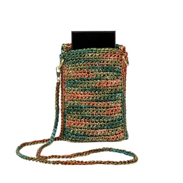 SIBYLLA DELPHICA Handmade Crochet Phone Case Bronze - Brown