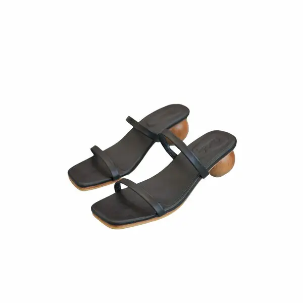 Pink Haley Harmony Strapped Ball Heel Sandals