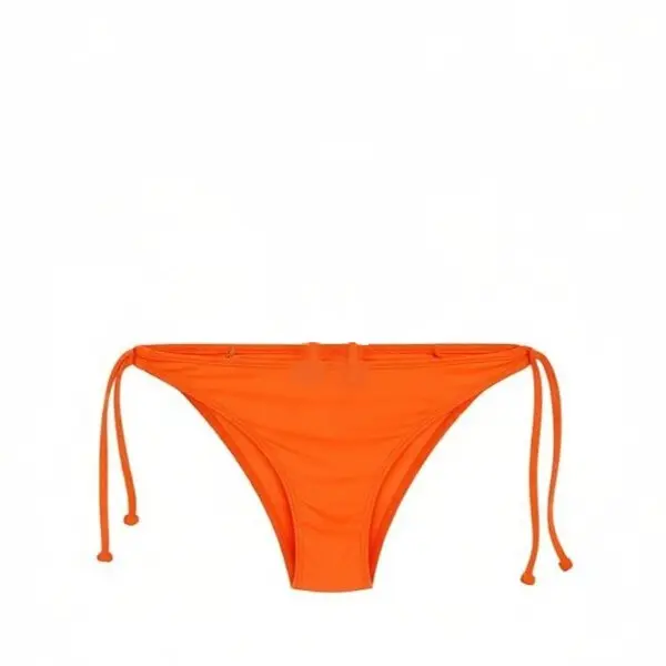 BRASINI SWIMWEAR Natalie Tie Side Bikini Bottom - Orange