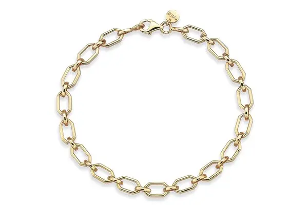 REIS JEWELLERY Bean Link Bracelet - Gold